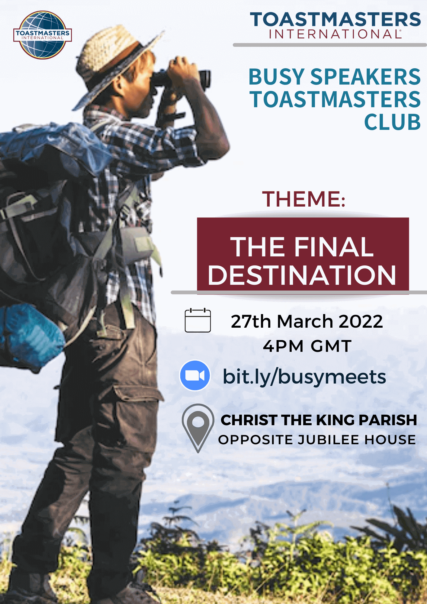 THE TOASTMASTER’S EXPERIENCE - PETER'S BOX