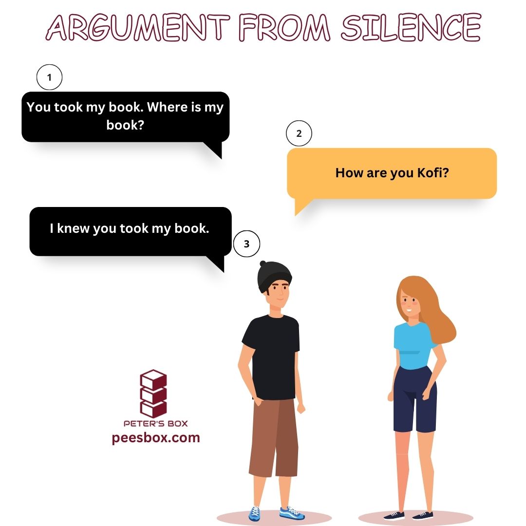ARGUMENT FROM SILENCE - LOGICAL FALLACY EXPLAINED