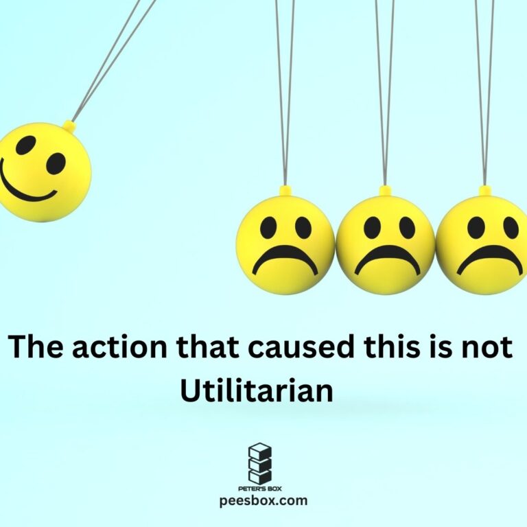 UTILITARIANISM – THE GREATEST GOOD FOR THE GREATEST NUMBER